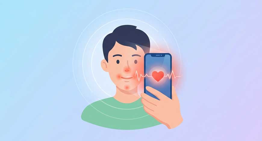 Innovation. A smartphone camera that measures heart rate using AI ...